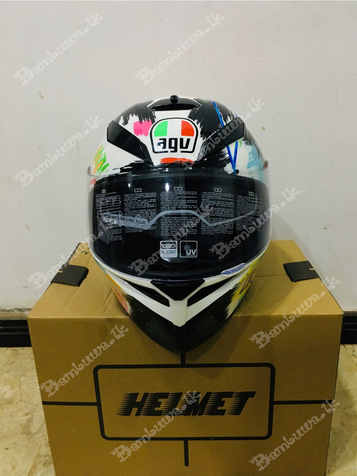 AGV K5 White – bambuwa.lk