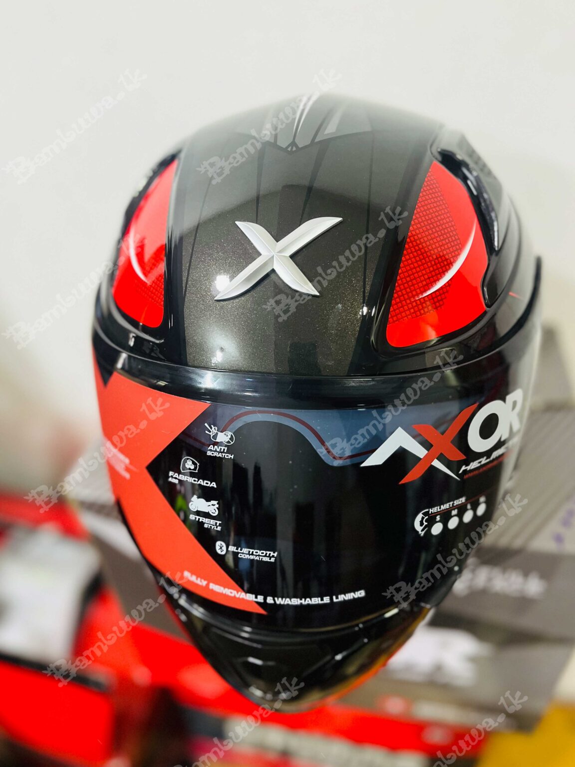 Axor Hunter Red Dual Visor – bambuwa.lk