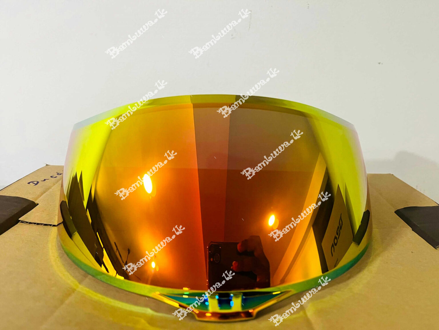 AGV Night Vision Visor Gold Orange – bambuwa.lk