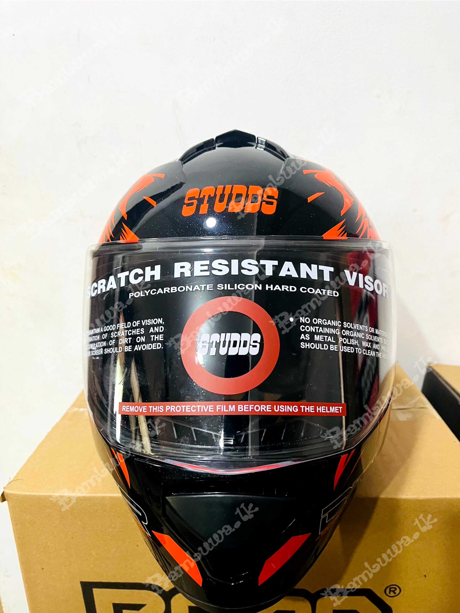 Studds Drifter Orange Dual Visor D2 – bambuwa.lk