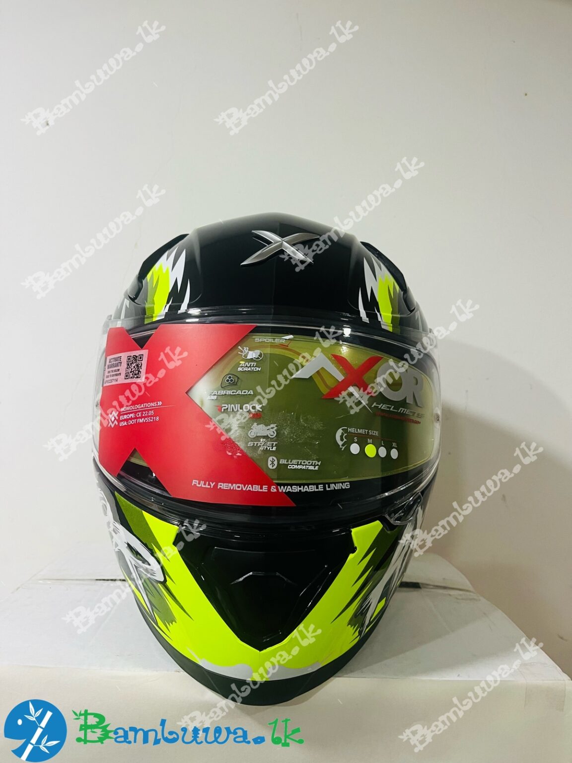 Axor Apex Falcon Black Neon Green Dual Visor – bambuwa.lk