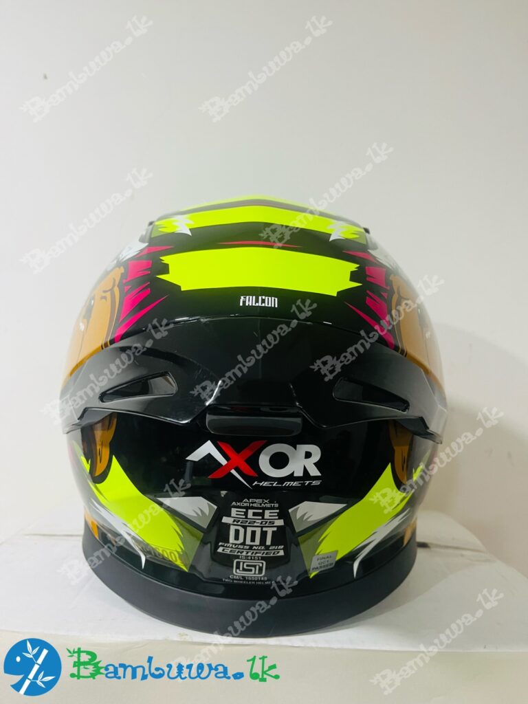 Axor Apex Falcon Black Neon Green Dual Visor – bambuwa.lk