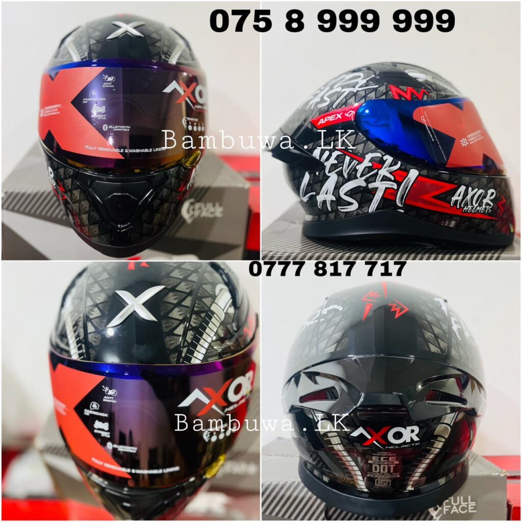 Axor Ride Fast Red Dual Visor – bambuwa.lk